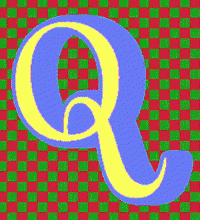 Animated Letter Q