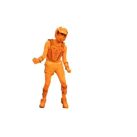 Dance Orange Sticker by Almdudler for iOS & Android | GIPHY