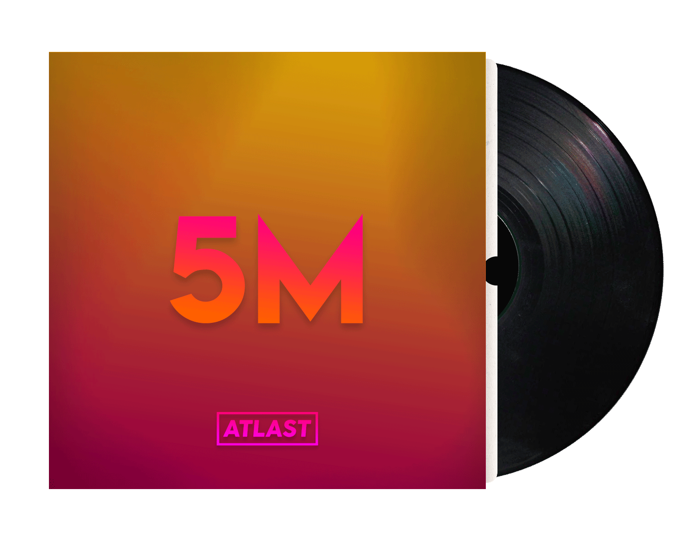 Five Million Milestone Sticker by ATLAST for iOS & Android | GIPHY