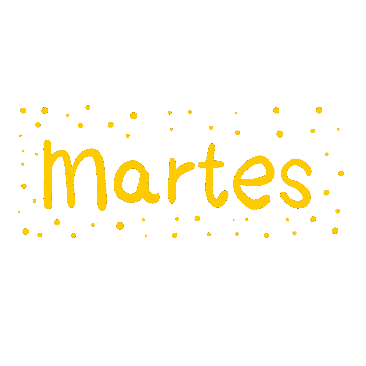 Martes Sticker by MLVVIRTUAL for iOS & Android | GIPHY