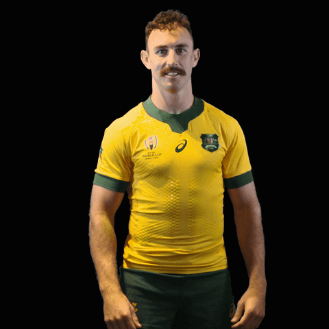 Rugby World Cup Style GIF by Wallabies Official - Find & Share on GIPHY