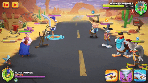 Road Runner Running Gif