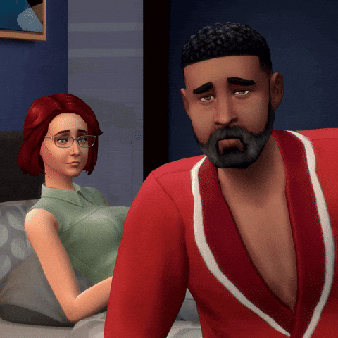 Sims 4 Frown GIF by The Sims - Find & Share on GIPHY
