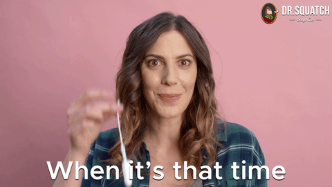 Its Time Period GIF by DrSquatchSoapCo - Find & Share on GIPHY