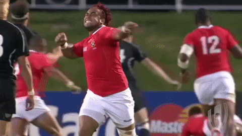 Happy Tonga Rugby GIF by Rugby World Cup - Find & Share on GIPHY