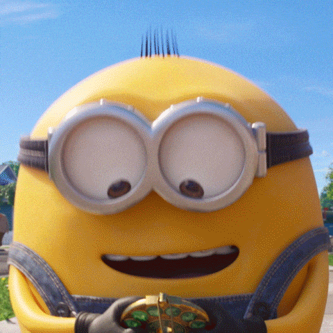 Minion Waving Goodbye