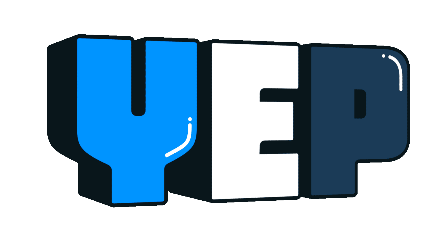 Oh Yeah Yes Sticker by Mat Voyce for iOS & Android | GIPHY