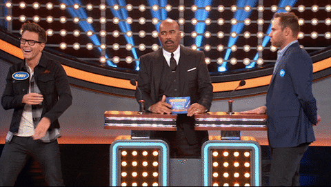 Steve Harvey Game Shows GIF by ABC Network - Find & Share on GIPHY