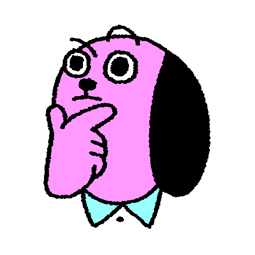 Suspicious Dog Sticker by Alabaster Pizzo for iOS & Android | GIPHY
