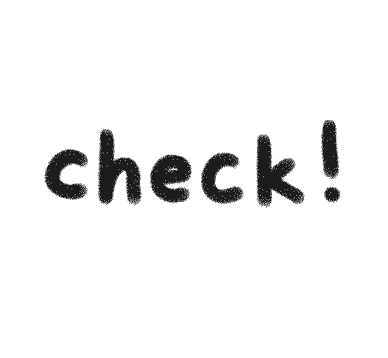 Check Sticker by Sentimo for iOS & Android | GIPHY