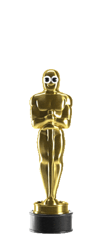Academy Awards Win Sticker by Grand Chamaco for iOS & Android | GIPHY