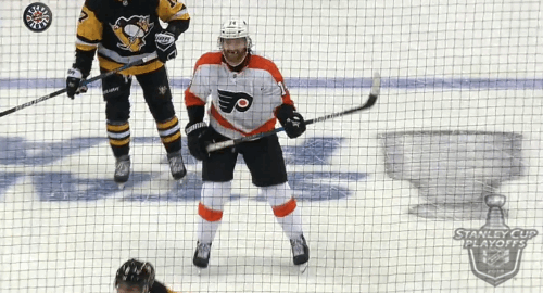 Excited Philadelphia Flyers GIF by NHL - Find & Share on GIPHY