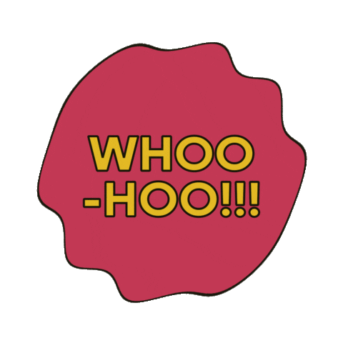 Yuhu Yoo-Hoo Sticker by Hack in the Woods for iOS & Android | GIPHY