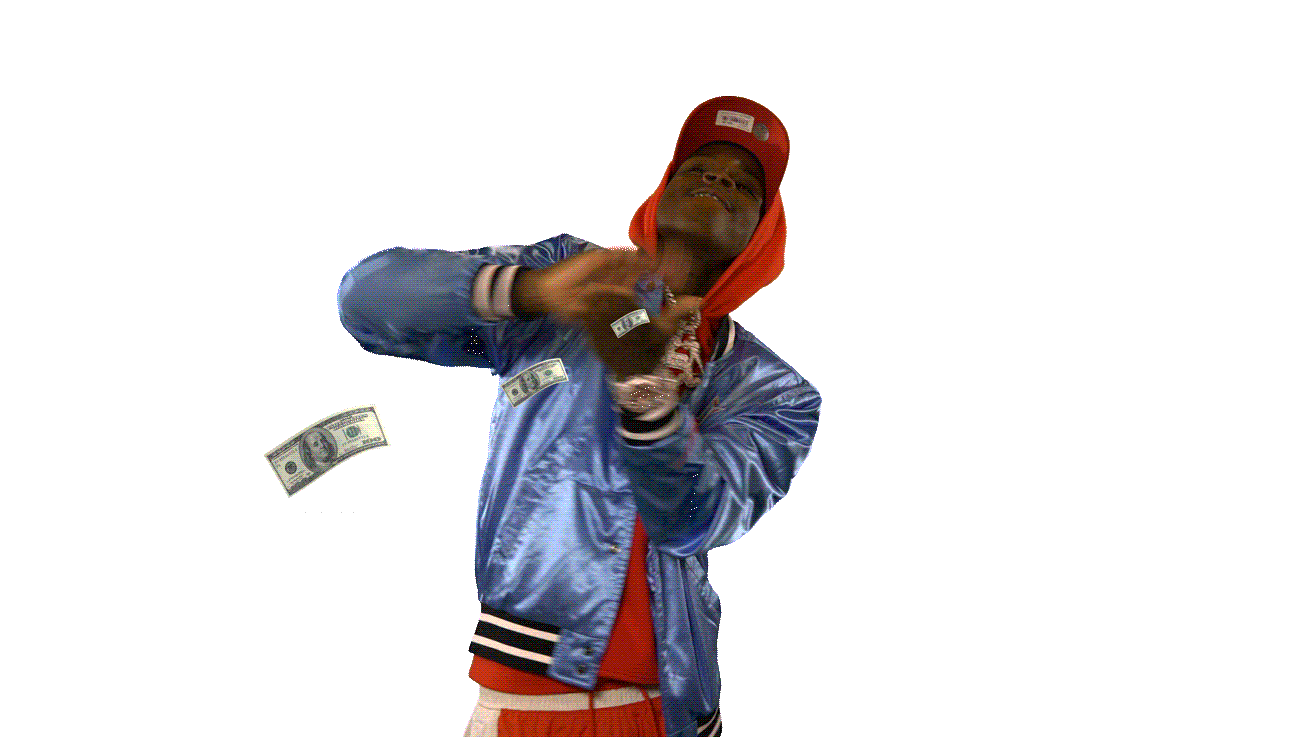 Dance Money Sticker by Quando Rondo for iOS & Android | GIPHY