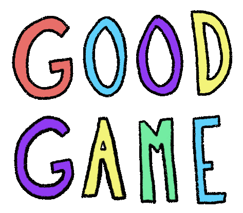 Good Game Sport Sticker by Jake Martella for iOS & Android | GIPHY