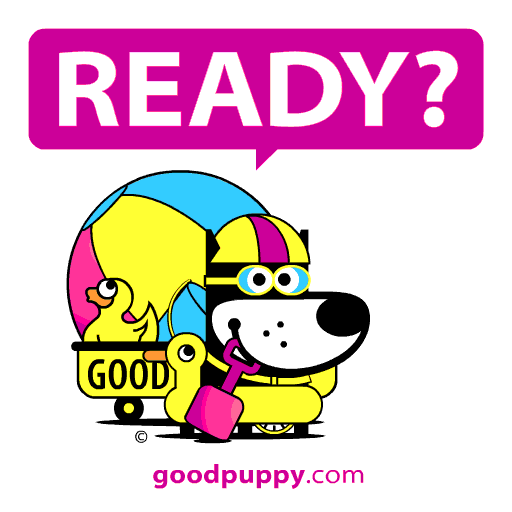 Happy Get Ready GIF by GOOD PUPPY - Find & Share on GIPHY