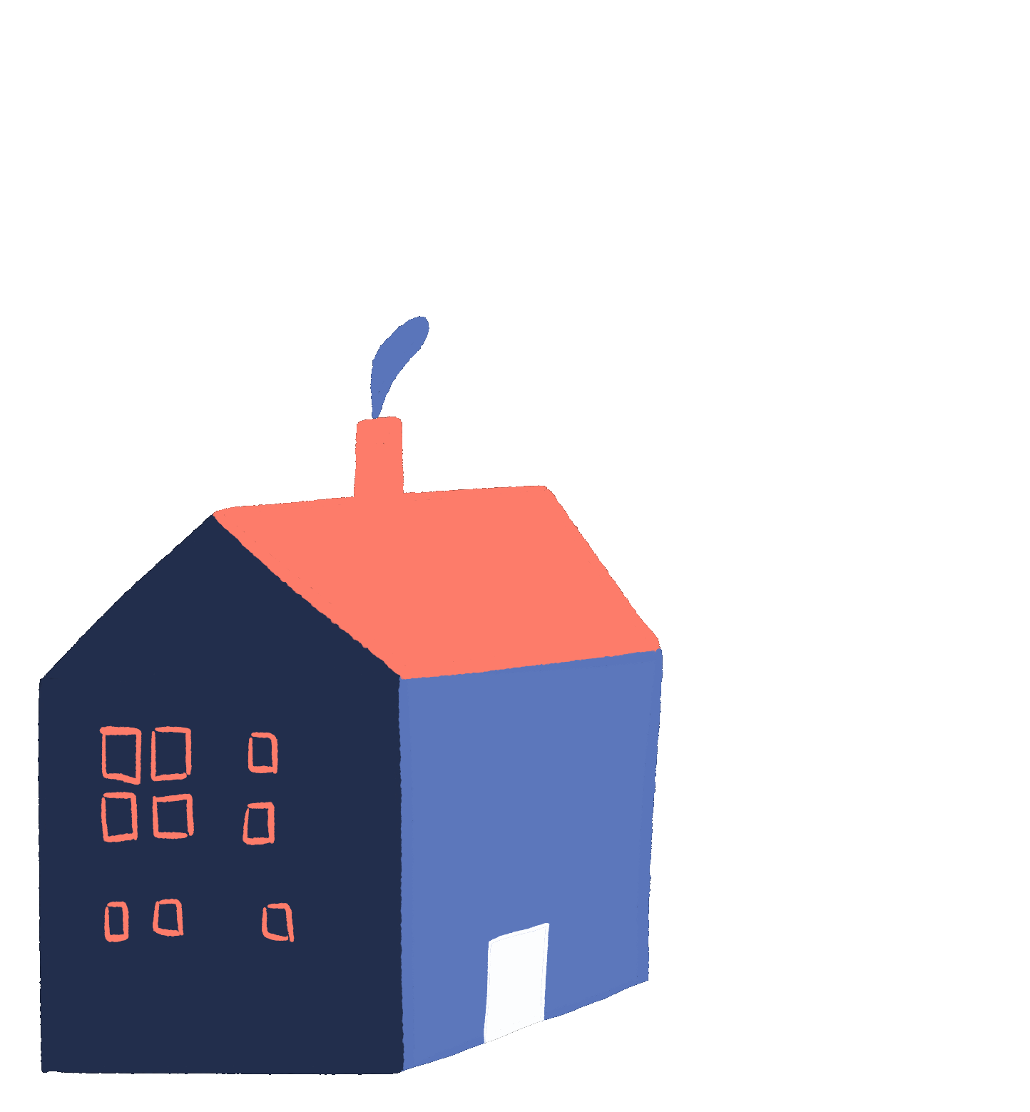 House Home Sticker by studioumi for iOS & Android | GIPHY
