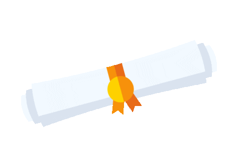 Graduation Diploma Sticker by SuccessAcademy for iOS & Android | GIPHY