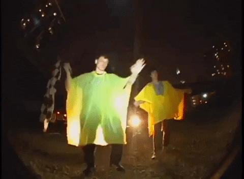 Rain Poncho GIFs - Get the best GIF on GIPHY