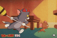 Two Kids Fighting Gif
