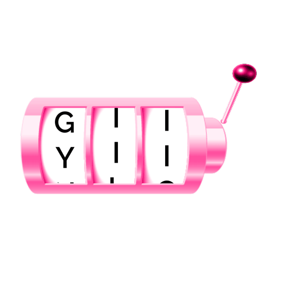 Slot Machine Pink Sticker by David Rielly-MacLellan for iOS & Android ...