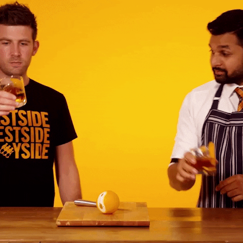 Old Fashioned Cheers GIF by Monkey Shoulder - Find & Share on GIPHY