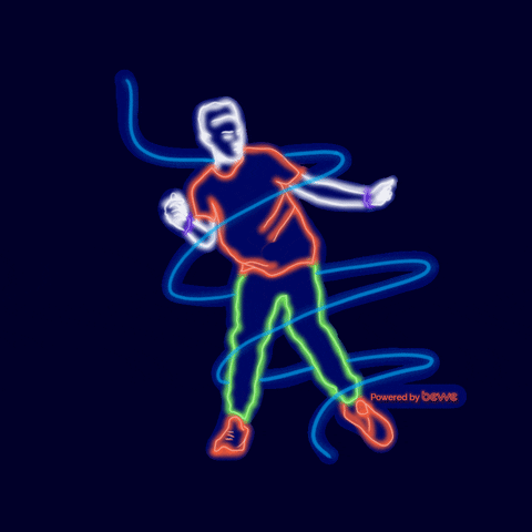Dance Glow GIF by Bewe Software - Find & Share on GIPHY