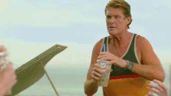 David Hasselhoff Cali GIF by Baywatch - Find & Share on GIPHY