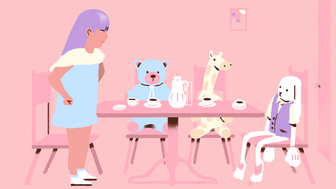 Pretend Party by richard a chance | GIPHY