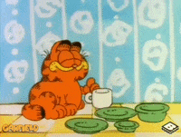 Garfield Morning