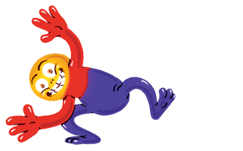 Happy Freakout Sticker by Neil Sanders for iOS & Android | GIPHY