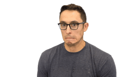 Awkward Cringe Sticker by Poehlmann Fitness for iOS & Android | GIPHY