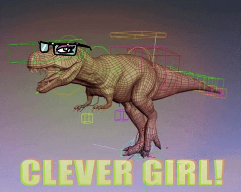 Clever Girl Art GIF by Achiloid - Find & Share on GIPHY