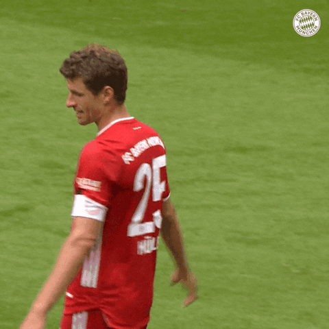 Thomas Muller Football GIF by FC Bayern Munich - Find & Share on GIPHY