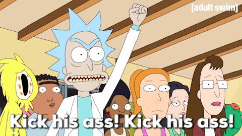 Kick-his-ass-seabass GIFs - Get the best GIF on GIPHY