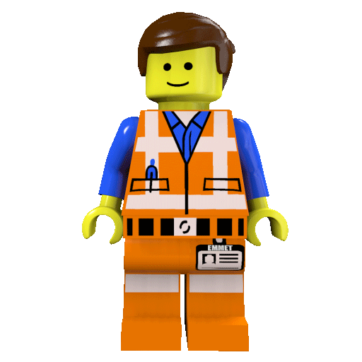 Waving Lego Movie Sticker by tracheotommy for iOS & Android | GIPHY