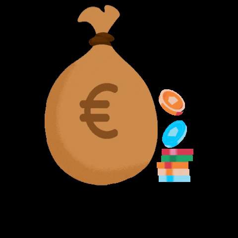 Euro Coins GIF by Recrowd - Find & Share on GIPHY