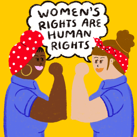 Womens Rights Are Humans Rights GIFs - Get the best GIF on GIPHY