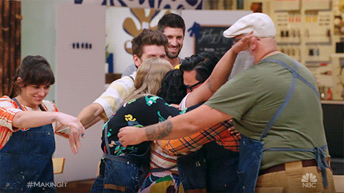 Group Hug GIF by NBC - Find & Share on GIPHY