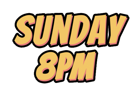 Alfiefriends Sunday 8Pm Sticker by Jess for iOS & Android | GIPHY
