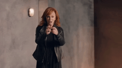 Going Out Like That GIF by Reba McEntire - Find & Share on GIPHY