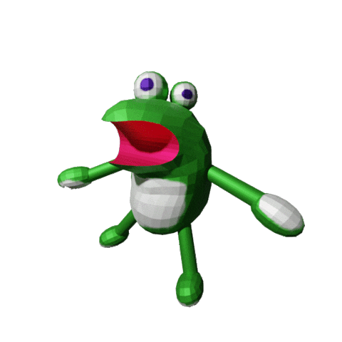 Frog Jumping Gif