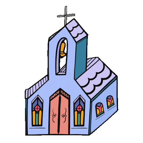 Church Ringing Sticker by JellaCreative for iOS & Android | GIPHY