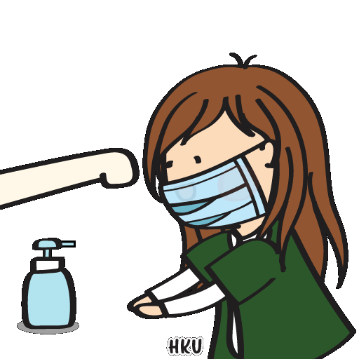 Hygiene Washhands Sticker by The University of Hong Kong for iOS ...