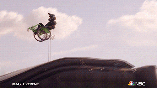 Wheelchair-stunts GIFs - Get the best GIF on GIPHY
