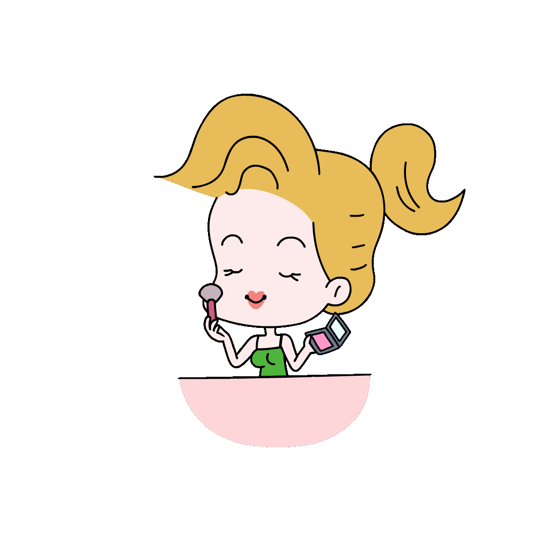 Beauty Makeup Sticker by BuzzFeed Animation for iOS & Android | GIPHY