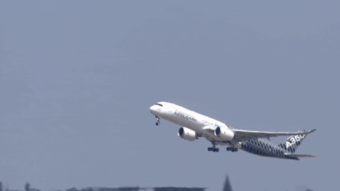 Plane Taking Off Gif