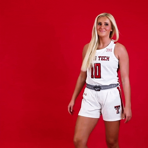 Bryn Gerlich GIF by Texas Tech Women's Basketball - Find & Share on GIPHY