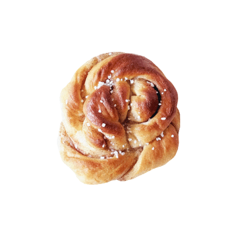 Cinnamon Bun Coffee Sticker by Tre Sverige for iOS & Android | GIPHY