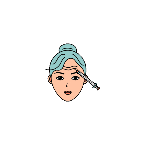 Botox Sticker by CEME for iOS & Android | GIPHY